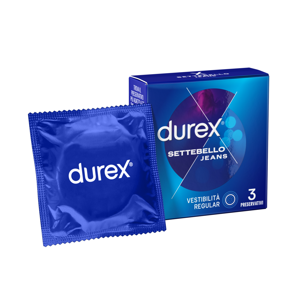 Preservativi Durex Settebello Jeans | Durex IT
